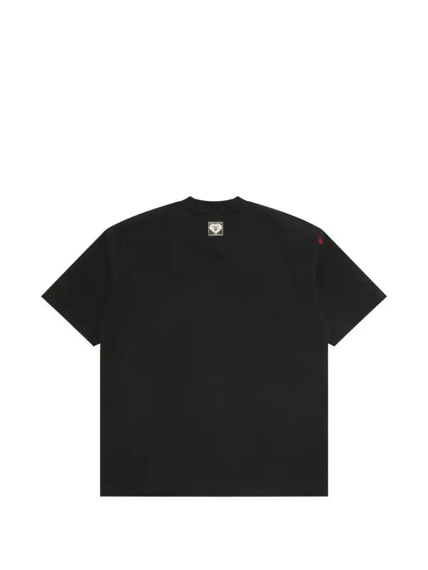 AAPE BY *A BATHING APE Logo-embroidered T-shirt