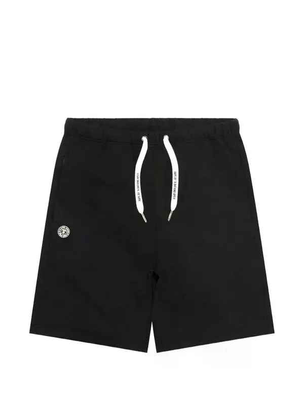 AAPE BY *A BATHING APE Logo-detail Shorts - Black