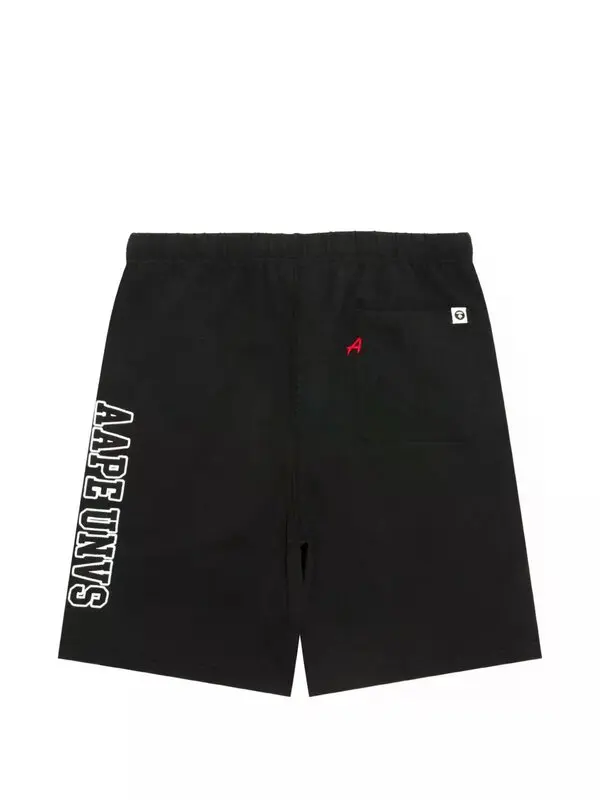 AAPE BY *A BATHING APE Logo-detail Shorts - Black