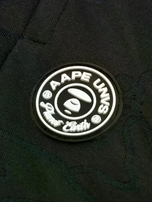 AAPE BY *A BATHING APE Logo-detail Shorts - Black