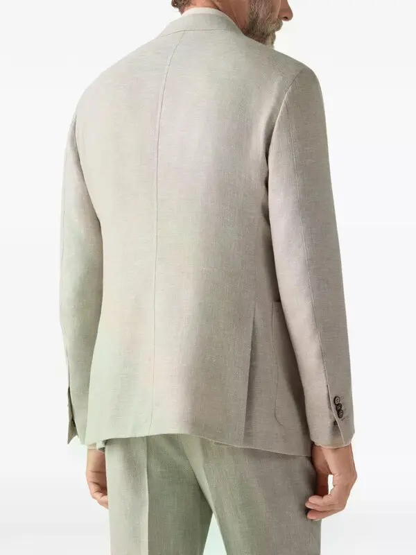 Zegna Crossover Wool Jacket - Neutrals