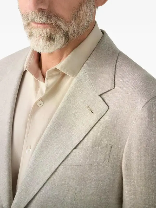 Zegna Crossover Wool Jacket - Neutrals