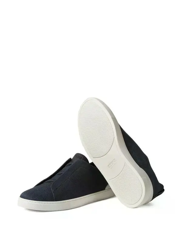 Zegna Triple-stitch™ Sneakers - Blue