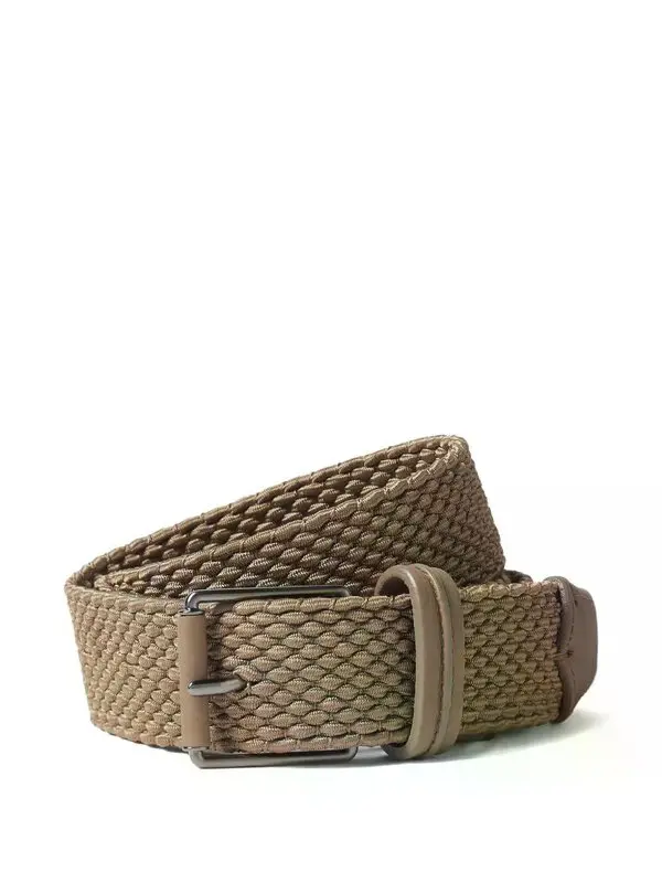 Zegna Woven Belt - Neutrals