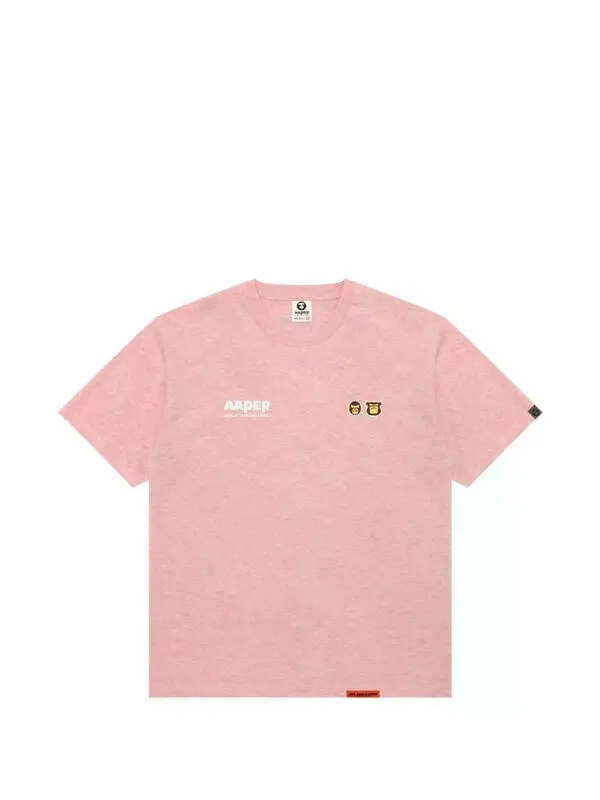 AAPE BY *A BATHING APE Graphic-print T-shirt - Pink