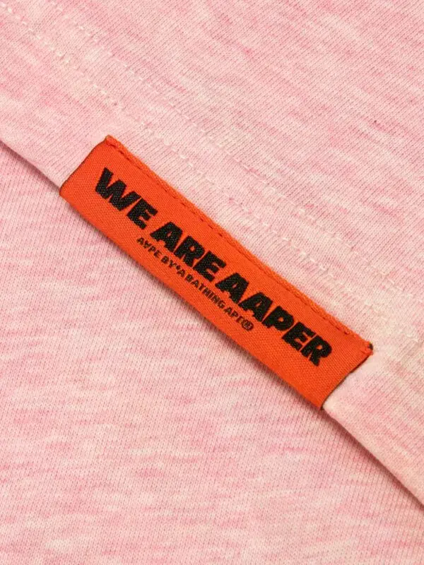 AAPE BY *A BATHING APE Graphic-print T-shirt - Pink