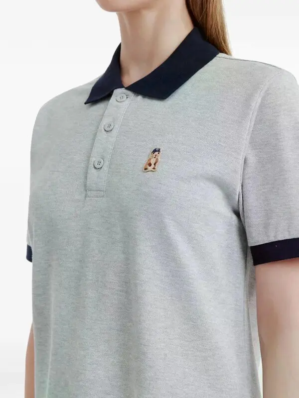 CHOCOOLATE Pleated Polo Dress