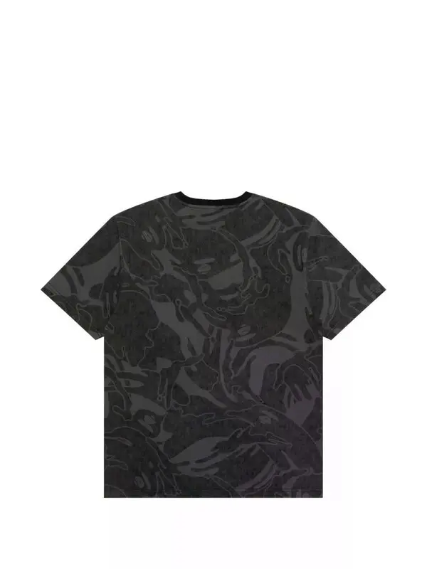 AAPE BY *A BATHING APE Camouflage-print T-shirt - Black