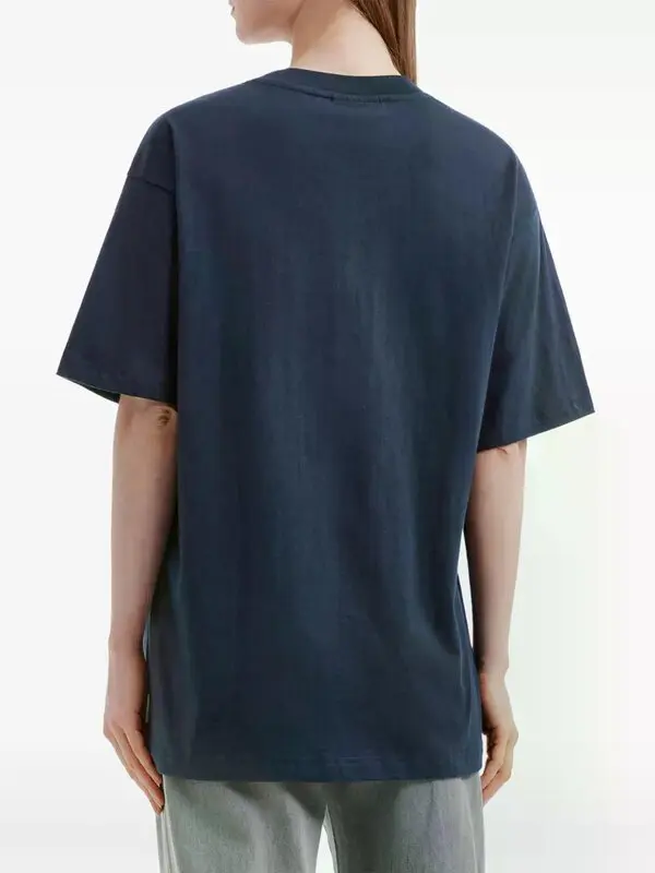 CHOCOOLATE Graphic Print T-shirt - Blue