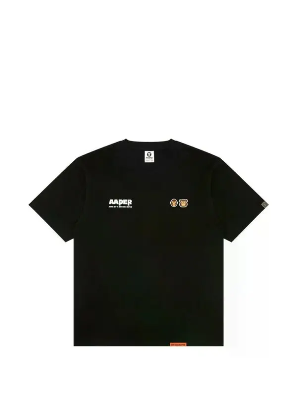 AAPE BY *A BATHING APE Appliquéd-details T-shirt