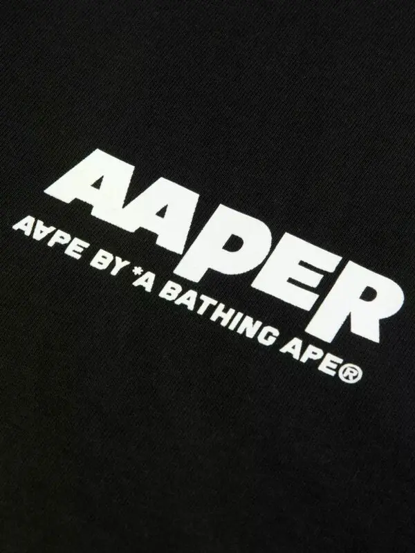 AAPE BY *A BATHING APE Appliquéd-details T-shirt