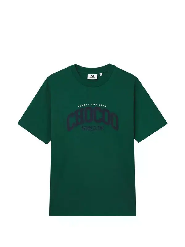 CHOCOOLATE Embroidered T-shirt - Green