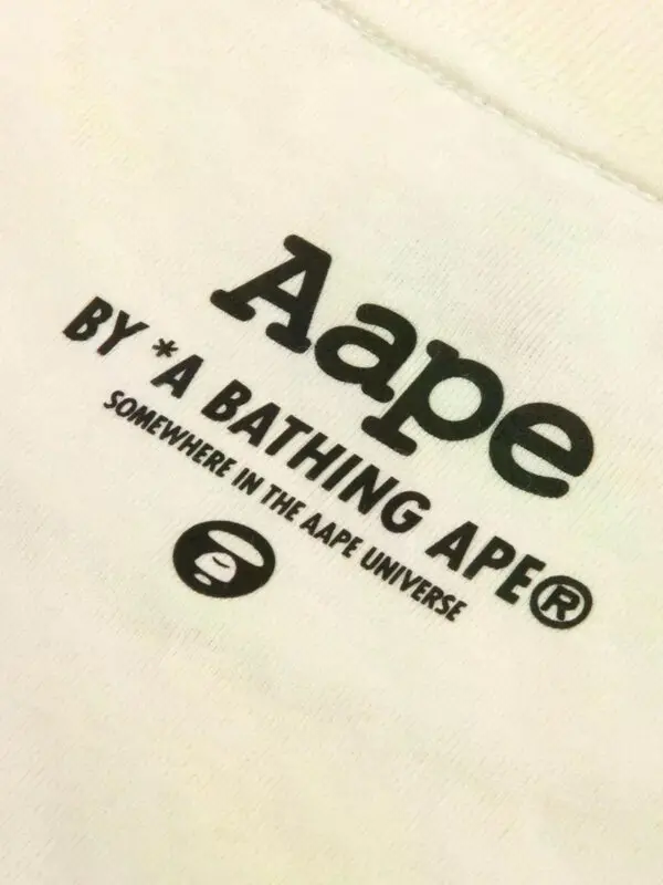 AAPE BY *A BATHING APE Graphic-print Crew-neck T-shirt