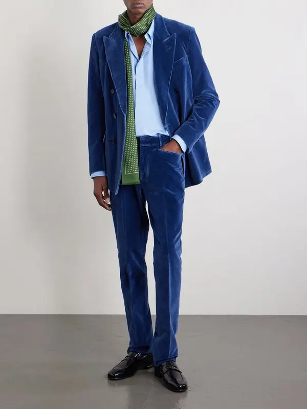 TOM FORD Twill Shirt - Blue