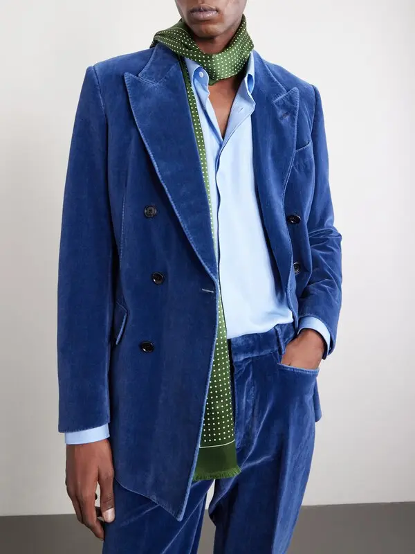 TOM FORD Twill Shirt - Blue