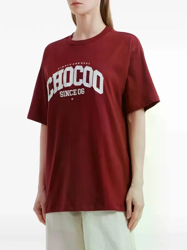 CHOCOOLATE Logo T-shirt - Red
