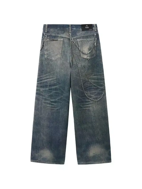 FIVE CM Chained Denim Jeans