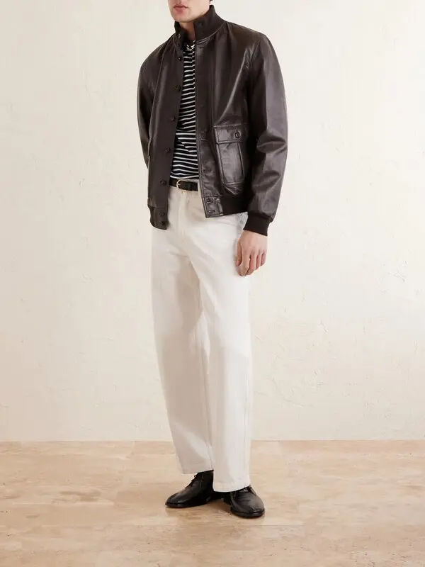 VALSTAR Valstarino Leather Jacket - Brown
