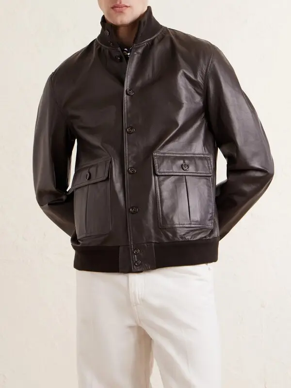 VALSTAR Valstarino Leather Jacket - Brown