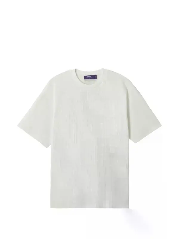 AFTERMATHS Round-neck Waffle T-shirt