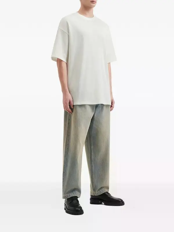 AFTERMATHS Round-neck Waffle T-shirt