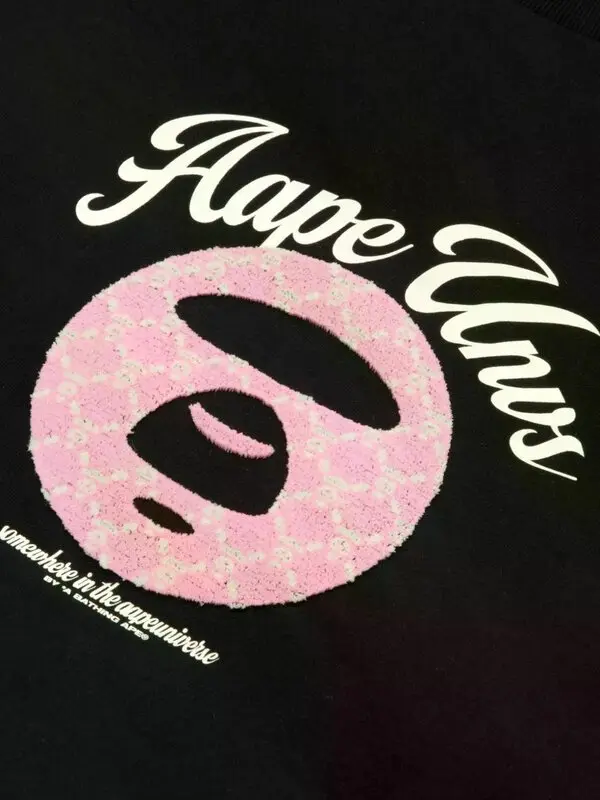 AAPE BY *A BATHING APE Graphic-print T-shirt - Black