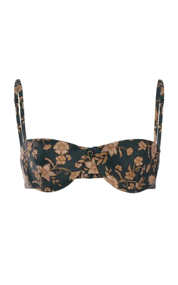 JUILLET Ingrid Bikini Top - Floral