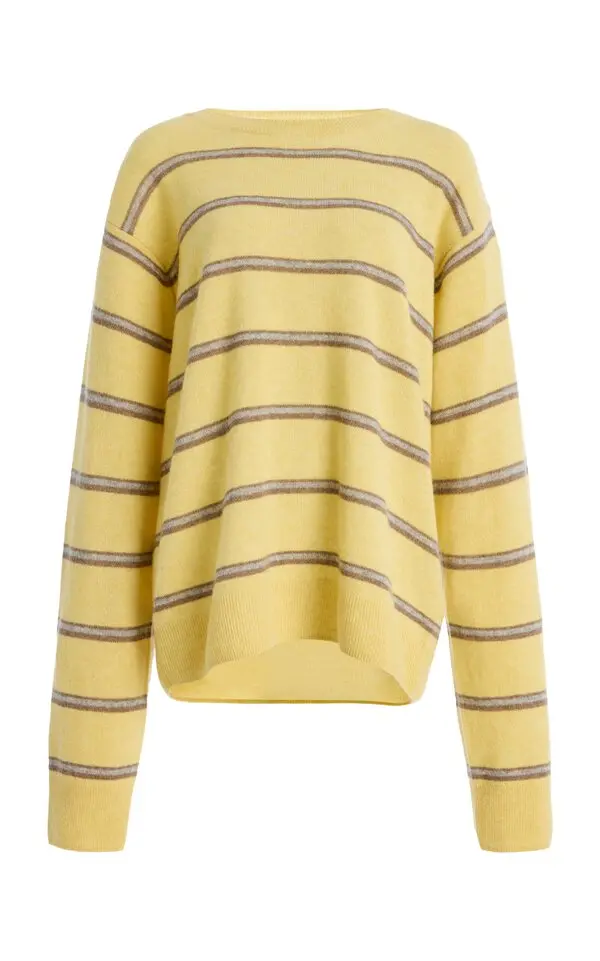 Eterne James Cashmere Sweater - Yellow