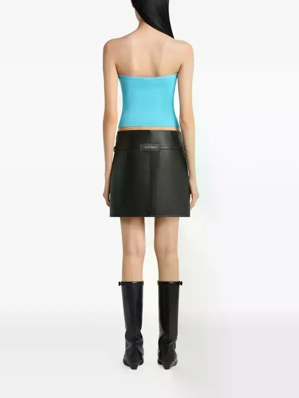 COURREGES Buckle Detail Tube Top