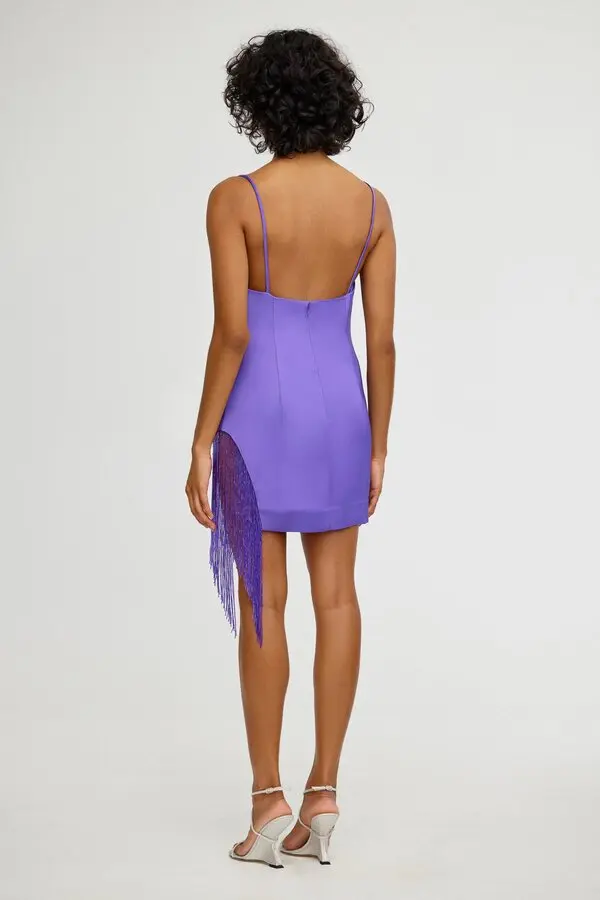black strapless ruffle mini dress Cult Gaia Tammy Strapless Taffeta Bubble Mini Dress