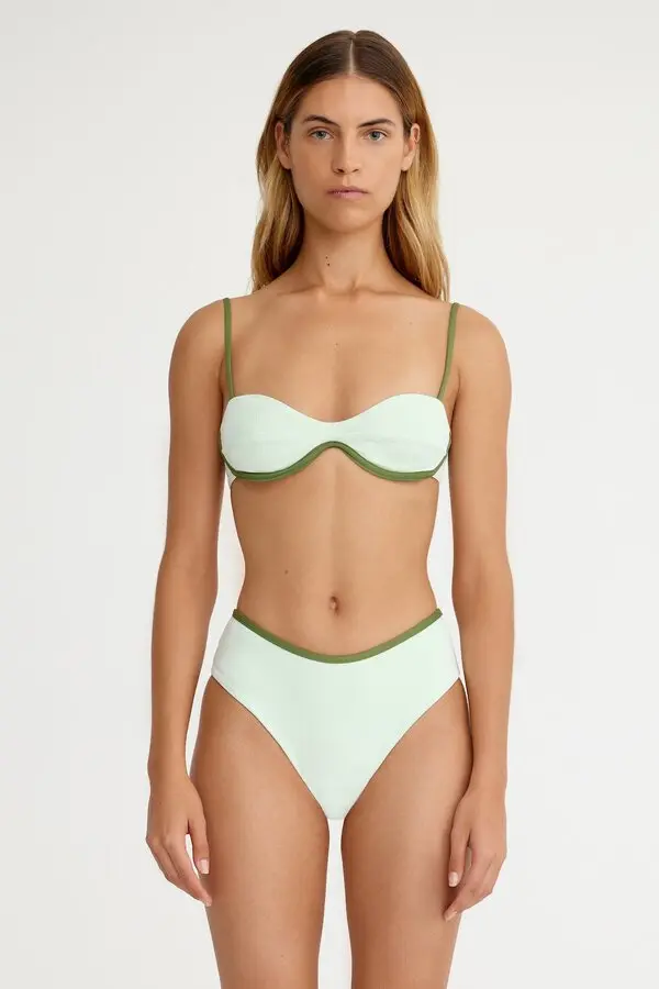Significant Other High-waisted Brief - Honeydew