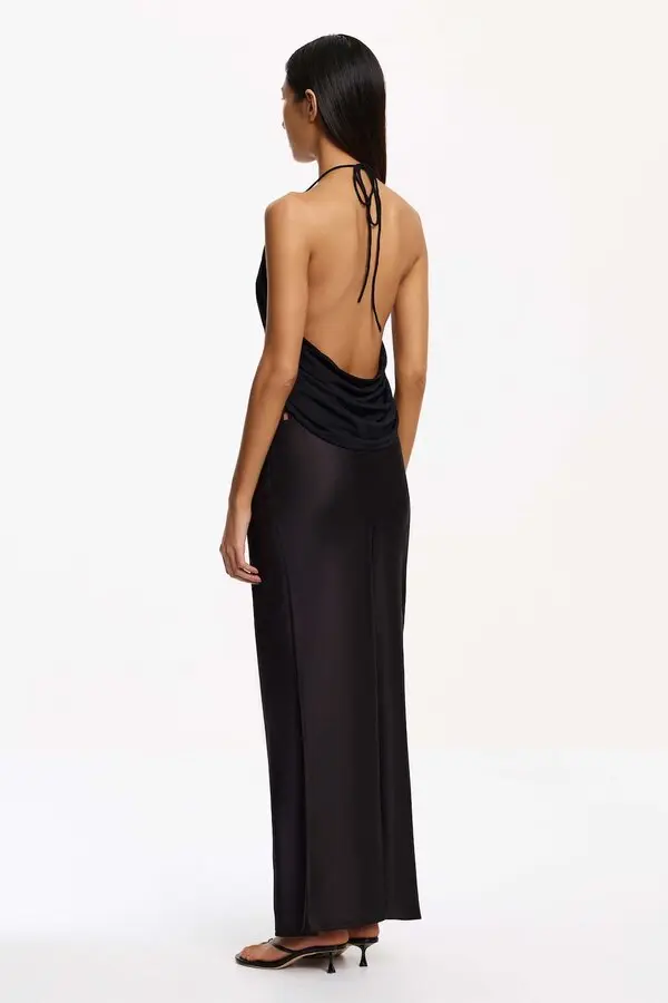 Significant Other Maxi Skirt With Waist Tie Detail