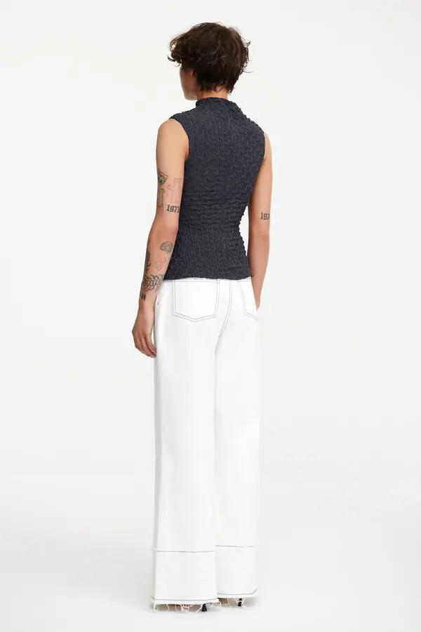 Significant Other Alex Top - Charcoal