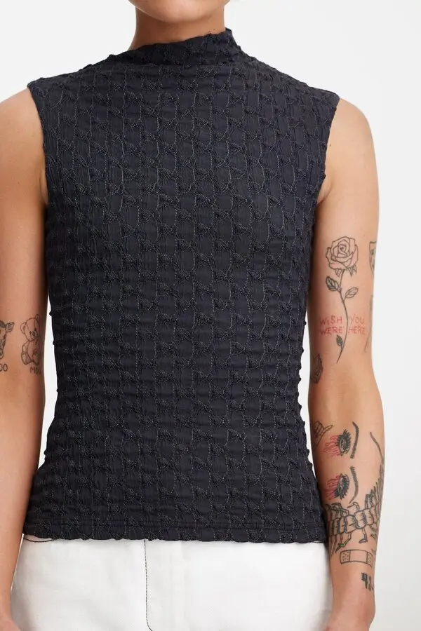 Significant Other Alex Top - Charcoal