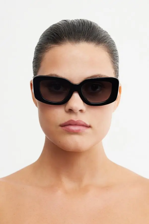 Significant Other Amplitude Square Frame Sunglasses - Black