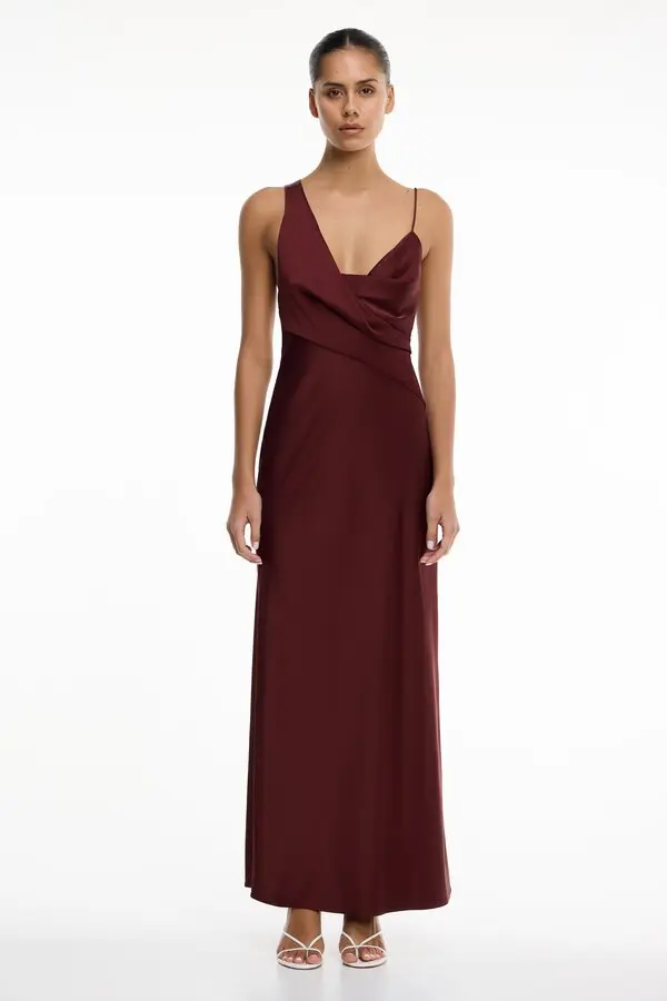 Significant Other Adriana Maxi Dress - Bordeaux