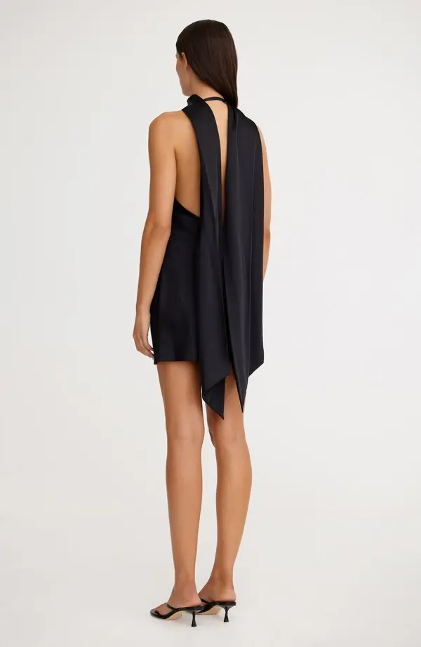 Significant Other Lucile Halter Mini Dress - Black
