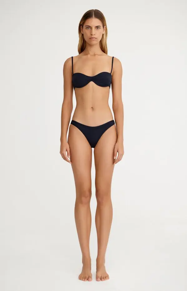 Significant Other Bralette Top With Underwire - Black