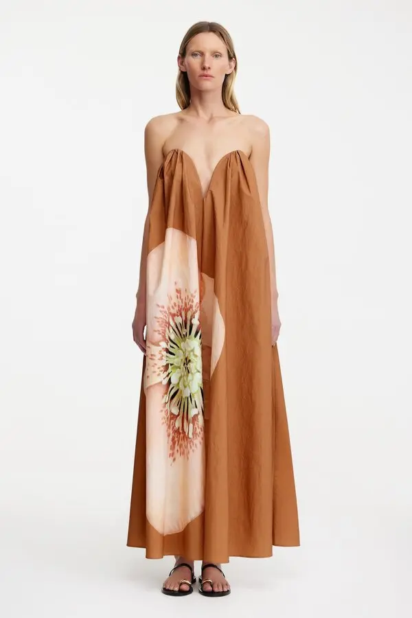 Significant Other Shiloh Maxi Dress - Tangerine Rose
