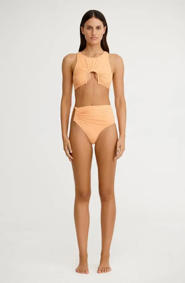 Significant Other Full Coverage Stretch Tank Top - Apricot