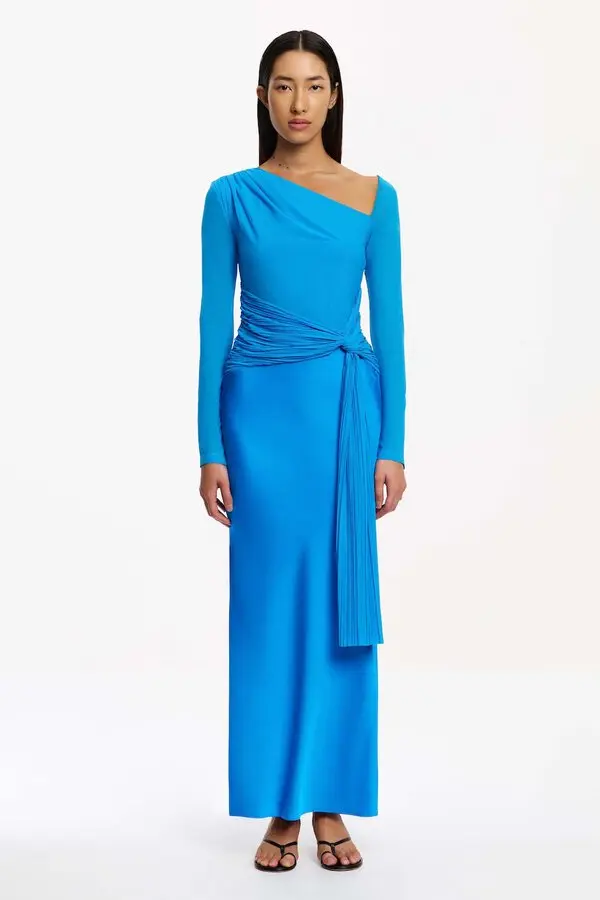 Significant Other London Long Sleeve Maxi Dress - Ultramarine