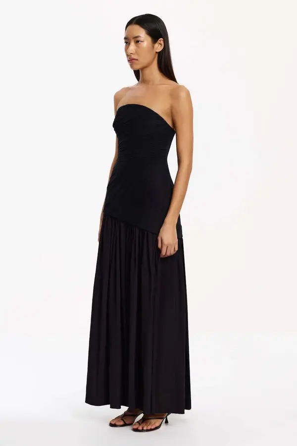 Significant Other Blyth Strapless Maxi Dress - Black | Editorialist