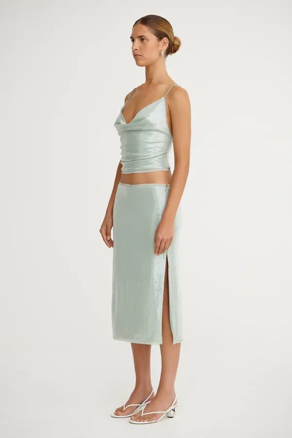 Significant Other Sequin Knit Top