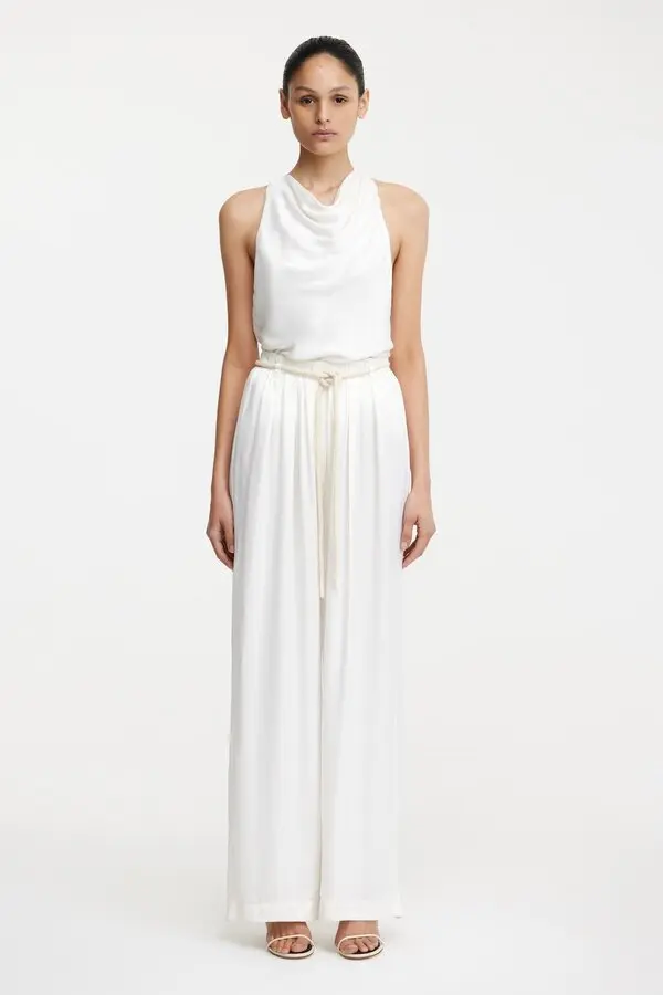 Significant Other Relaxed Wide-leg Pant - Chalk