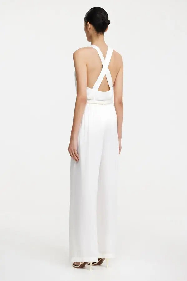 Significant Other Relaxed Wide-leg Pant - Chalk