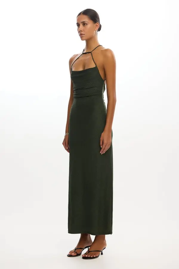 Significant Other Knot Strap Midi Dress