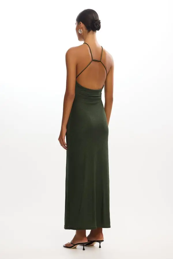 Significant Other Knot Strap Midi Dress