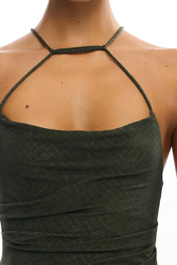 Significant Other Knot Strap Midi Dress