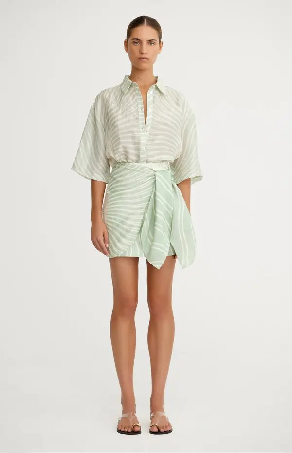 Significant Other Celeste Mini Wrap Skirt