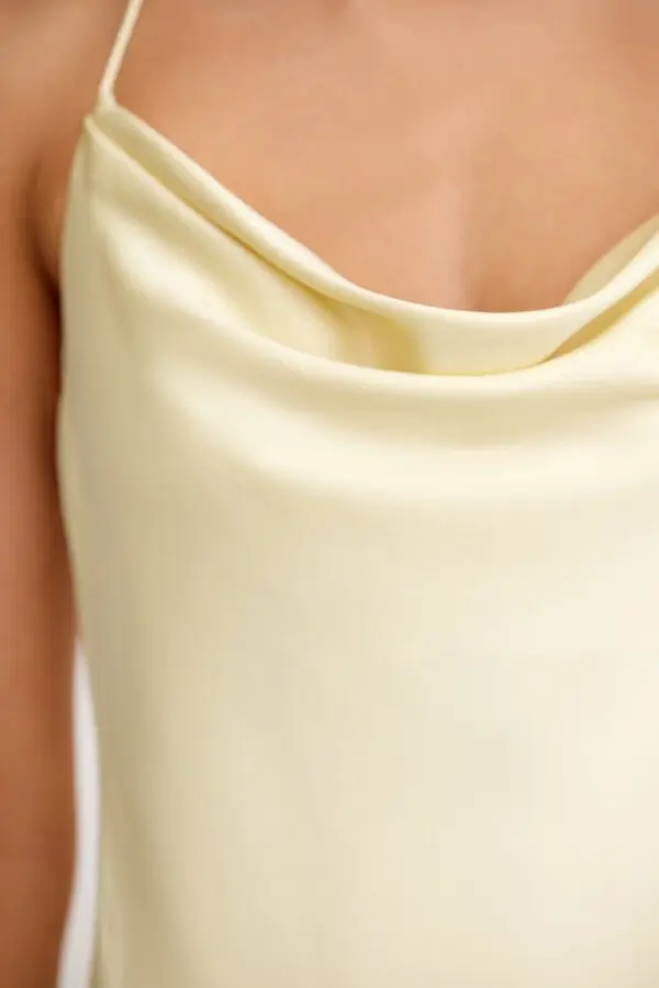 Significant Other Danika Cowl Dress - Butter
